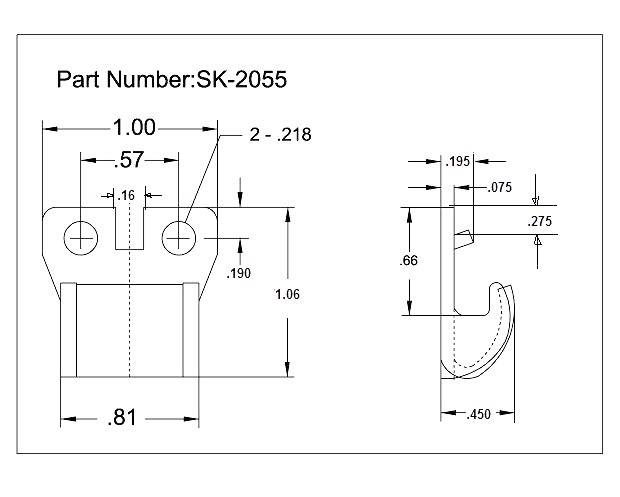 SK-2055 , Latch Strikes