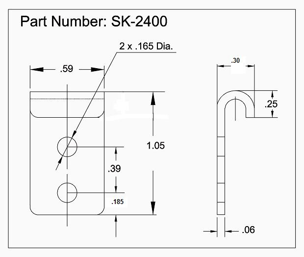 SK-2400 , Latch Strikes