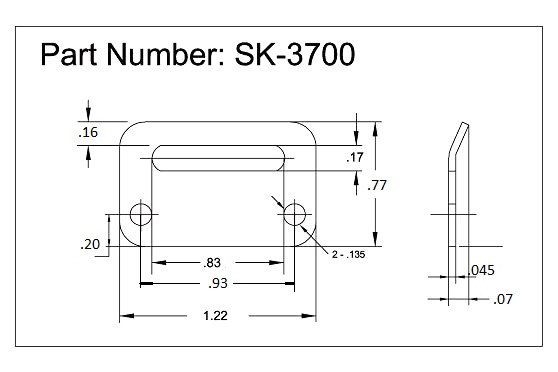 SK-3700 , Latch Strikes