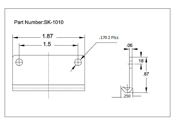 SK-1010 , Latch Strikes